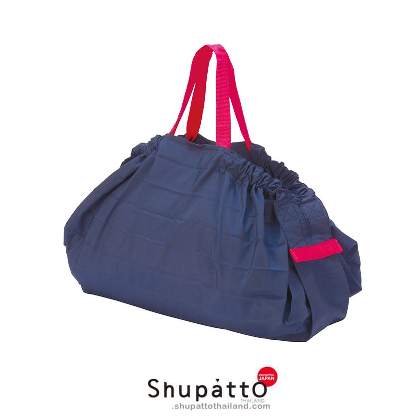 Shupatto Compact Bag รุ่น Tote ขนาด L สีน้ำเงิน นำเข้าจากญี่ปุ่น คลุม ...