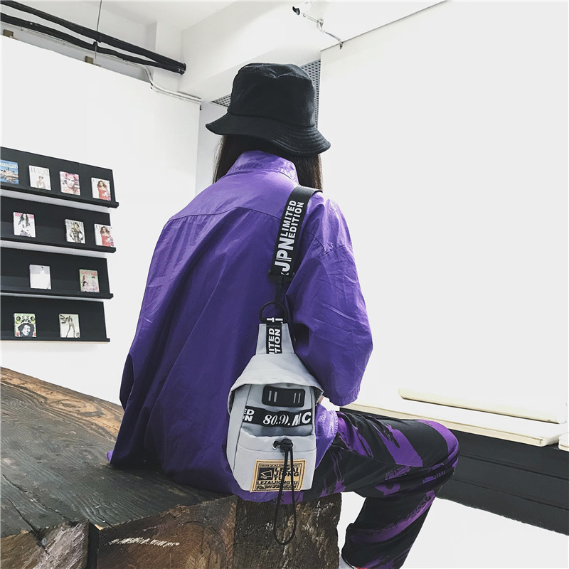 Boys' messenger bag versatile one shoulder backpack Mini net red ultra ...