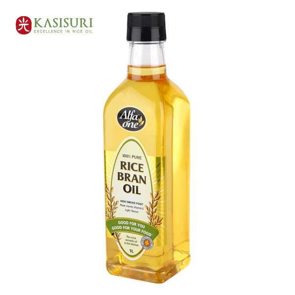 ALFA ONE น้ำมันรำข้าว Rice Bran Oil ขนาด 1 ลิตร | Shopee Thailand