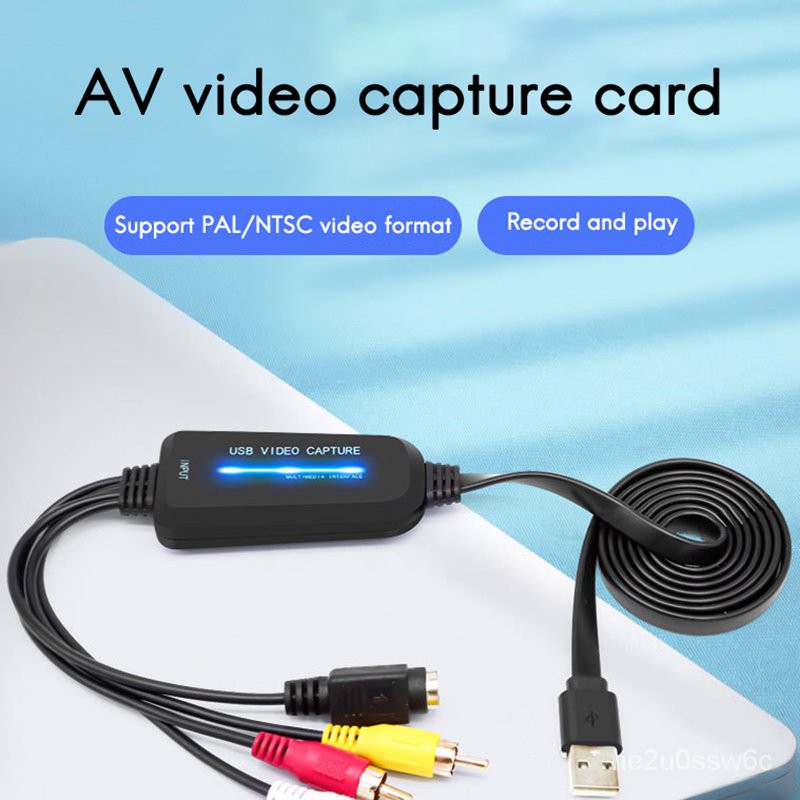 Video Capture Card AV/S Terminal to USB2.0 Capture Card Device ...