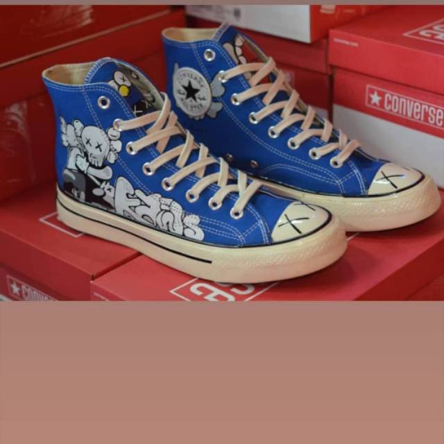 Converse Kaws รองเท้าผ้าใบแฟชั่นสไตล์เกาหลี - dyan_shoping.th - ThaiPick