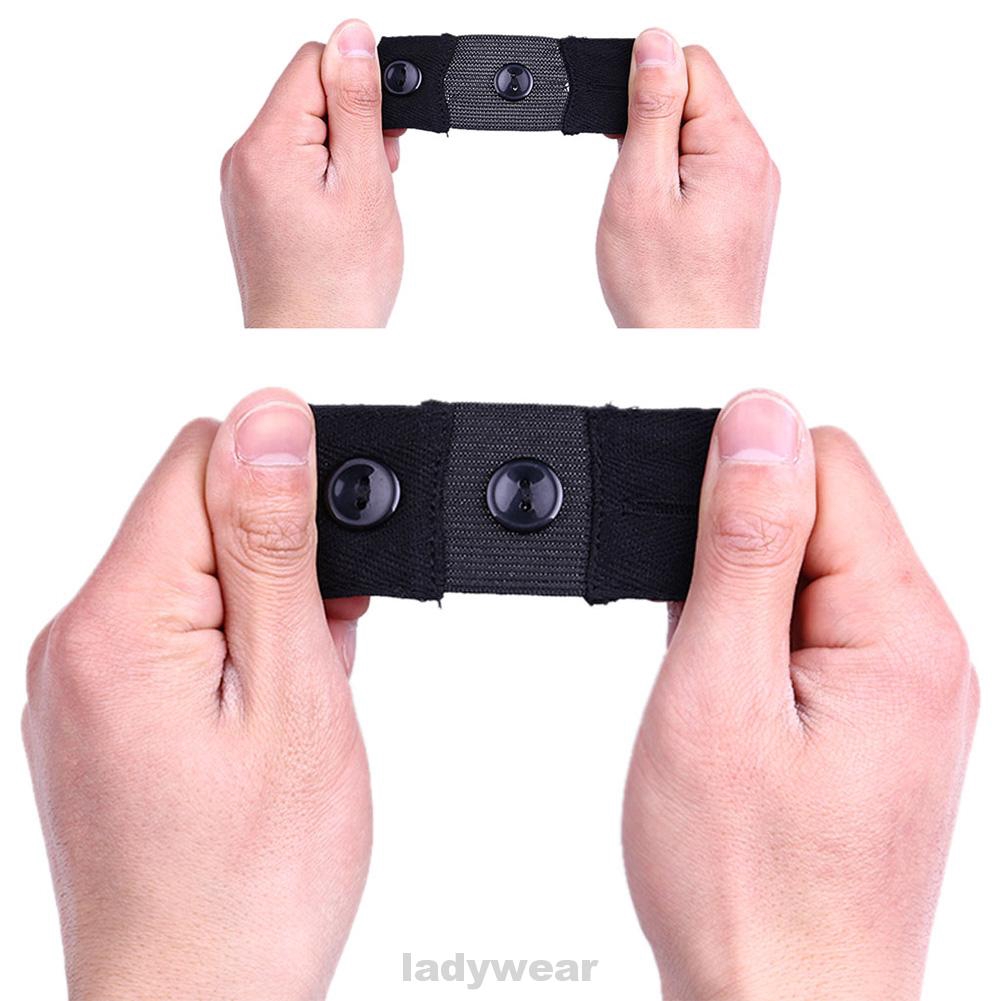 Buckle Elastic Band Stretchable Lengthening Tight Waist Belt Extender ...