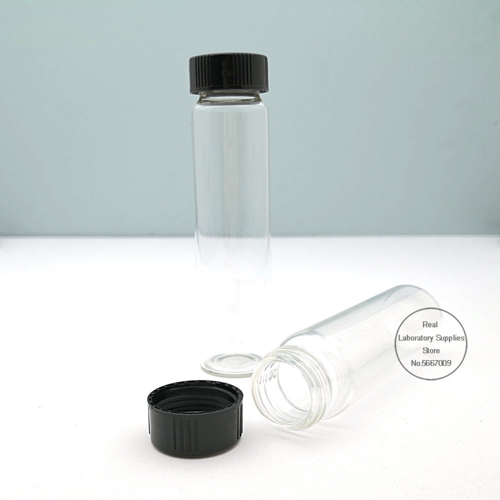 2ml to 60ml Transparent Glass sample vial Laboratory Reagent bottle ...
