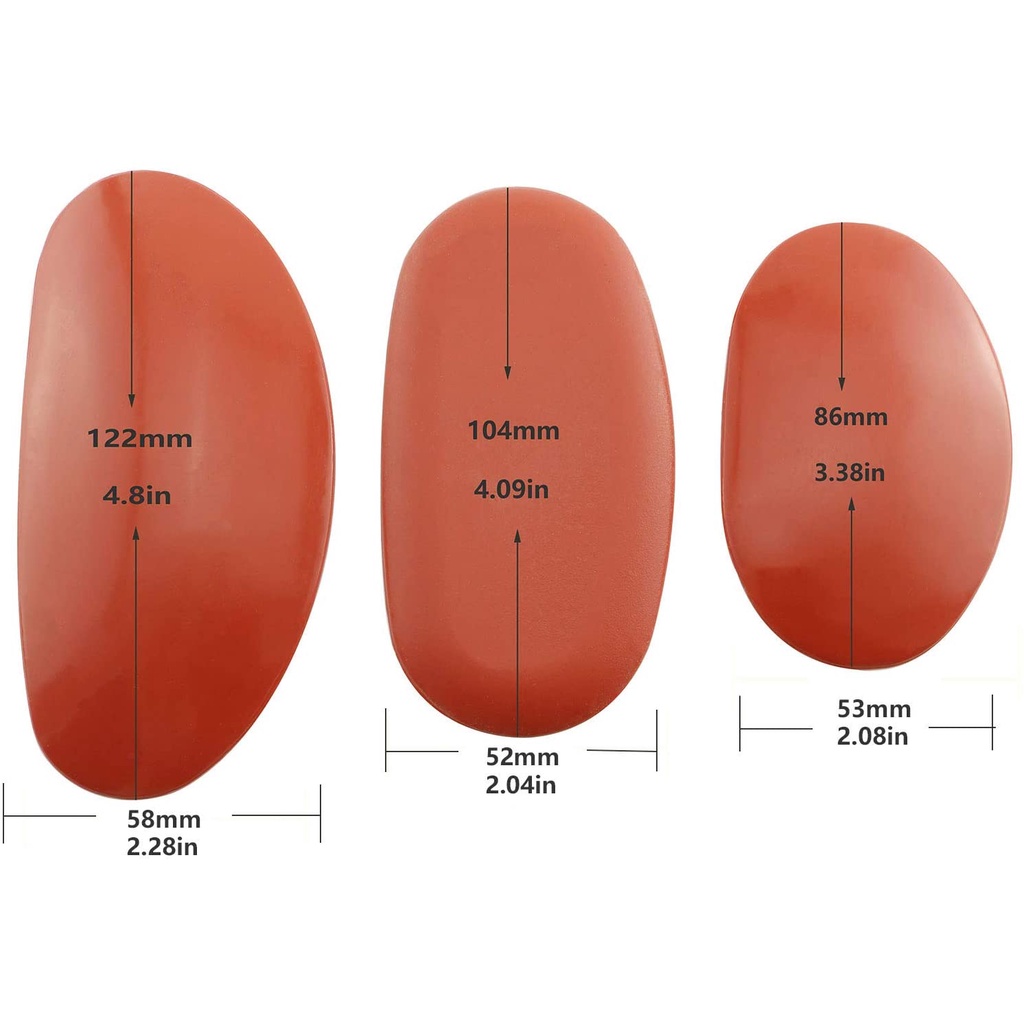 DIYดินRubber Scrapers Clay Pottery Tools Mud Rib Very Soft Mud Tool Rib ...