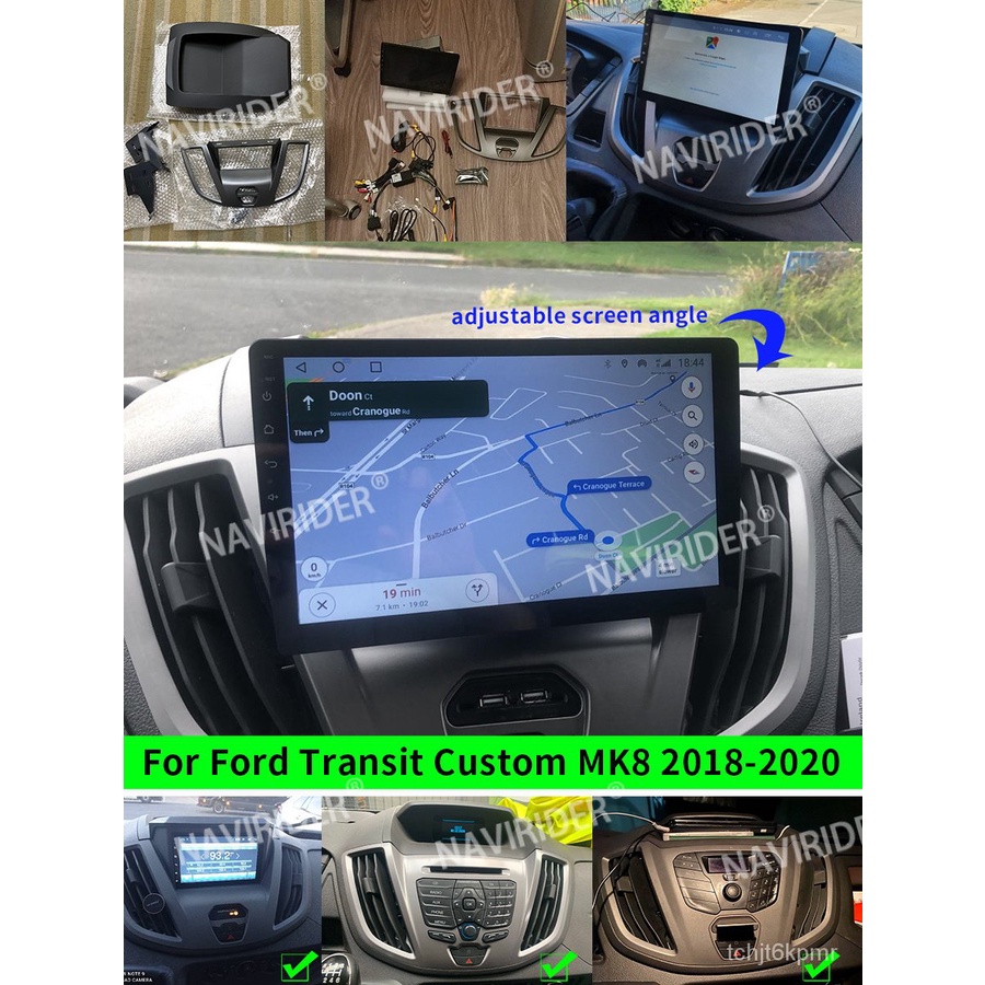 For Ford Transit Custom MK8 2018 2020 Car Stereo Android 12 Video ...