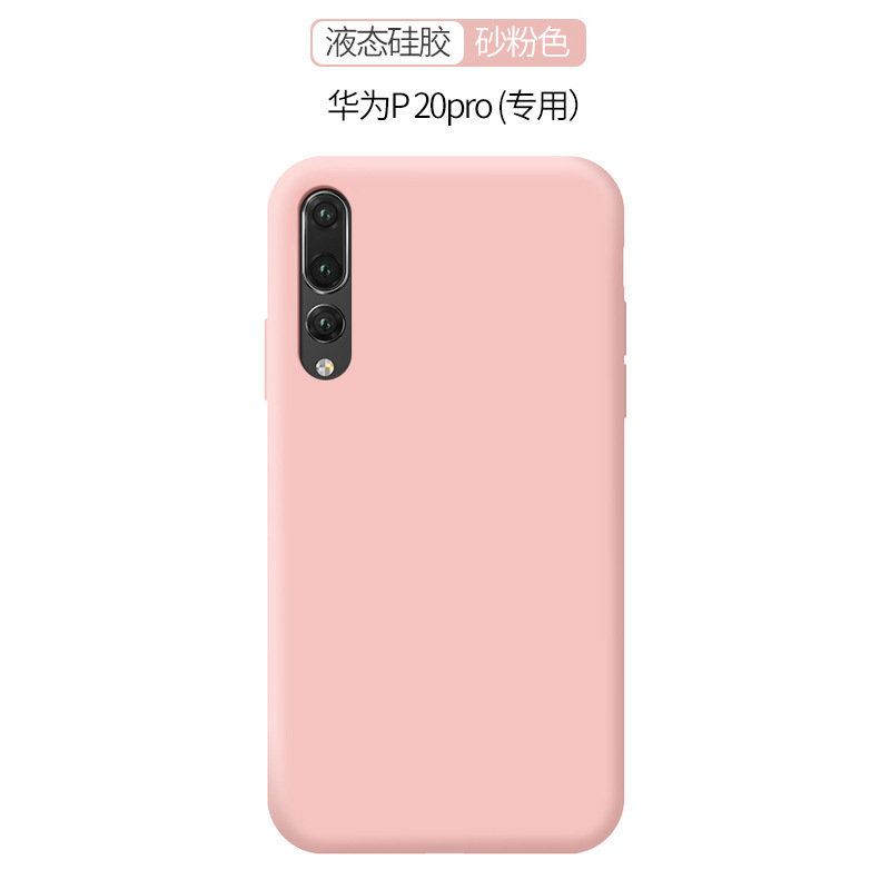 หัวเว่ยเปลือกโทรศัพท์ P30 P20 ซิลิโคนเหลว P20Pro น้ำค้างแข็งเปลือกนุ่ม p30pro สุทธิสีแดงแขน ...