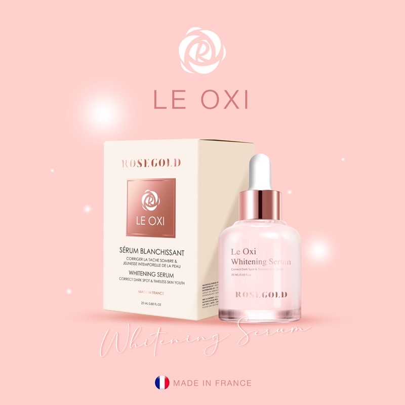 ขายเทส่งฟรี Le Oxi Serum เซรั่มมาดามแป้ง Rosegold ของแท้100 - bymuse.official - ThaiPick