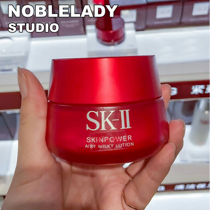 NOBLELADY SKII SK-II SK2 Skinpower Airy Milky Lotion 80g DUO.สูตรใหม่ - _w3wv70tgm - ThaiPick
