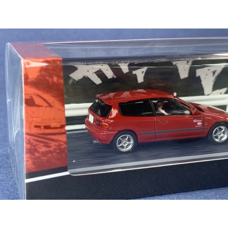 Honda Civic EG6 Diorama Set รถพร้อมฟิกเกอร์ Scale 164 ยี่ห้อ Hobby ...