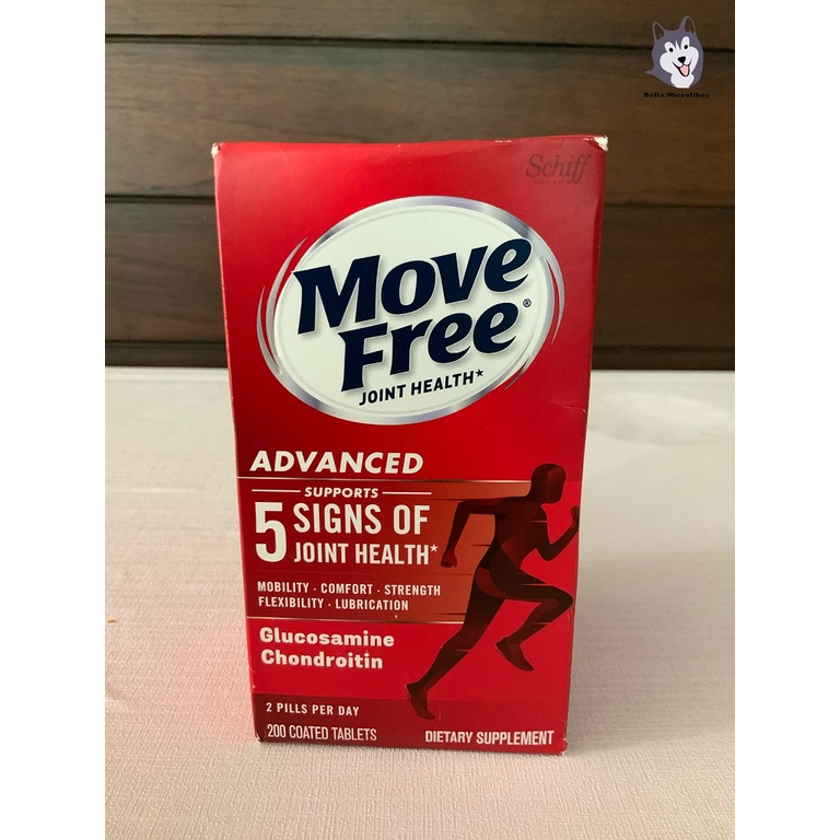 Move Free Advanced 5 signs of joint health 200 เม็ด - 1993sarahayo ...