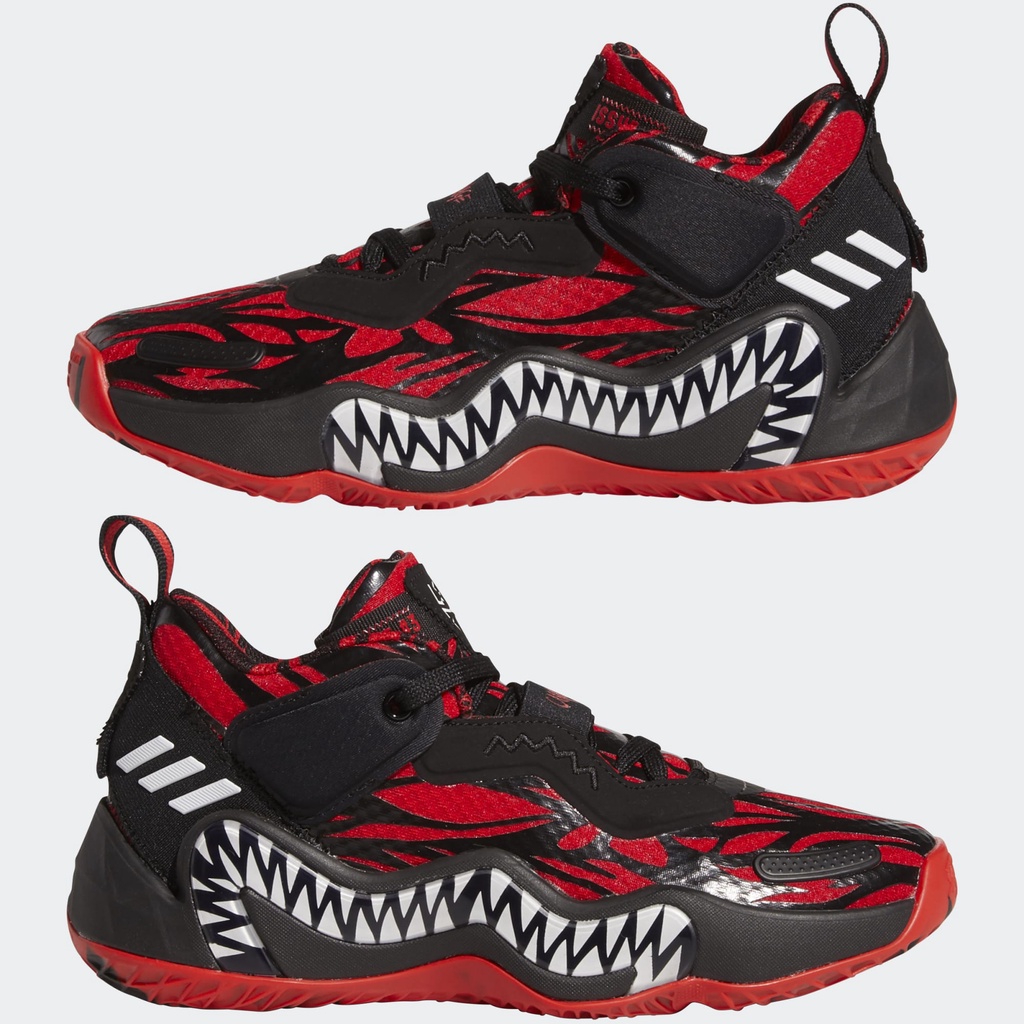 รองเท้าบาส Adidas D.O.N ISSUE 3 Venom และ Carnage Marvel Studio Kids ...