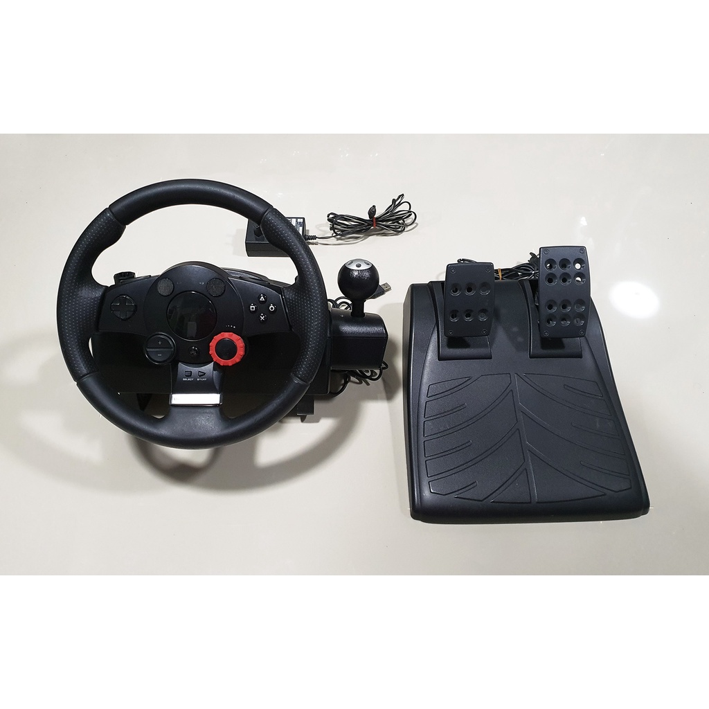 จอยพวงมาลัย Logitech Driving Force GT สำหรับ PS3 , PS2 และ PC | Shopee ...