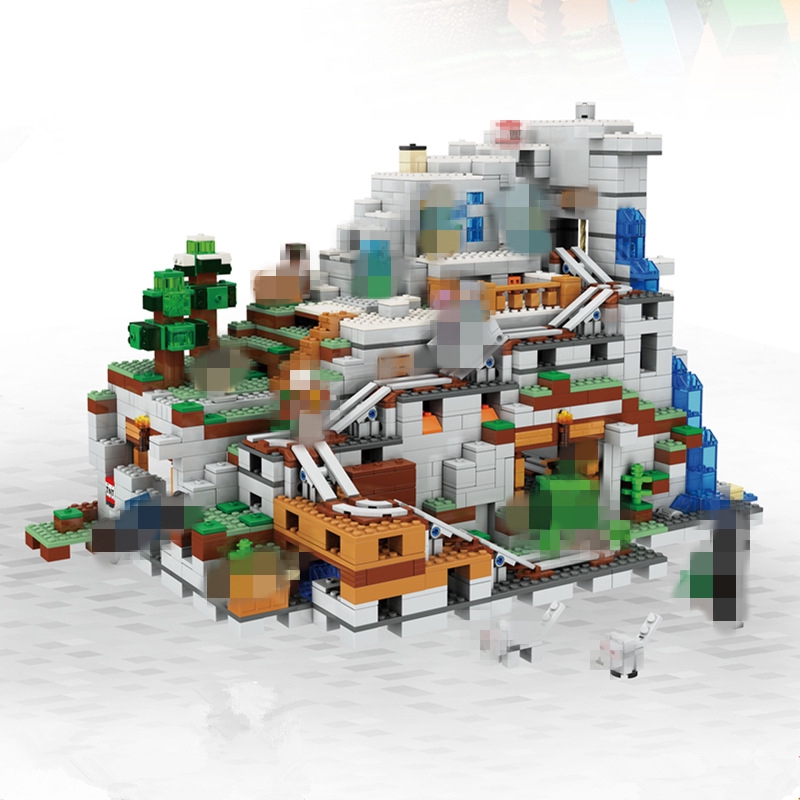 Bole ดาว Minecraft 81085 ถ้ำเด็กปริศนาอนุภาคขนาดเล็กหน่วยการสร้างขายตรง ...