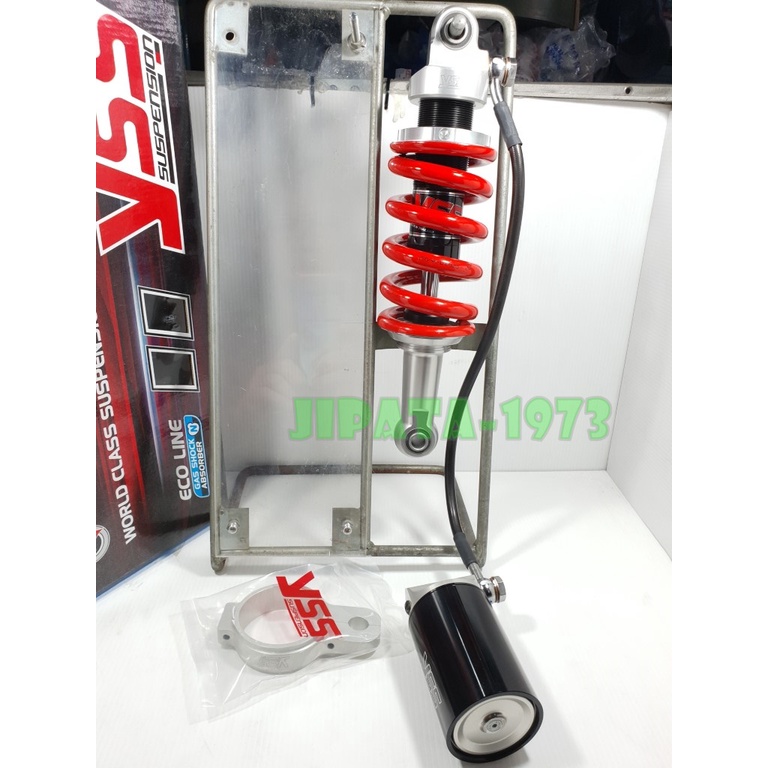 (NSR 150 ProArm)โช้คอัพหลังเดี่ยว YSS รุ่น MO-302 สำหรับ Honda NSR-PRO ARM สี ดำ/แดง/เงิน ...