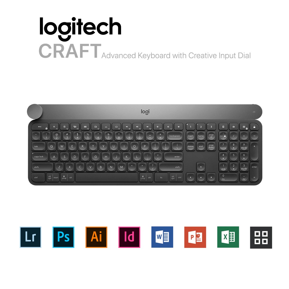 Logitech Craft - คีย์บอร์ดไร้สาย ภาษาไทย (Eng-Thai) - bangkokgadget ...
