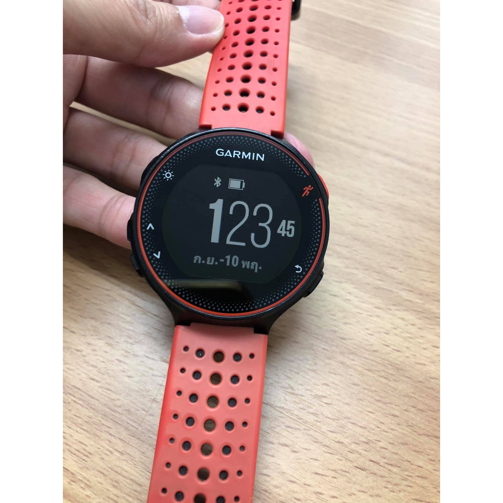 Garmin Forerunner 235 GPS Running Watch (RED) สีแดง (มือสอง) | Shopee ...