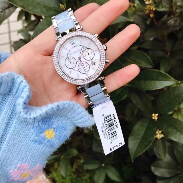 NewMichael Kors รุ่น MK6138 มาใหม่สีฟ้าสดใส หน้าปัด39 มม - 1kg_8jglab ...