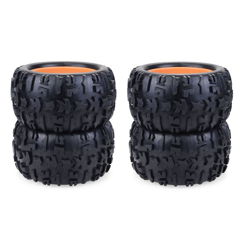 4Pcs 150mm 1/8 Truggy Monster Truck Wheels Tires for Redcat Rovan HPI ...