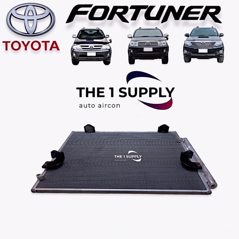 แผงแอร์ ฟอร์จูนเนอร์ โตโยต้า เบนซิน Toyota Fortuner Condenser ...