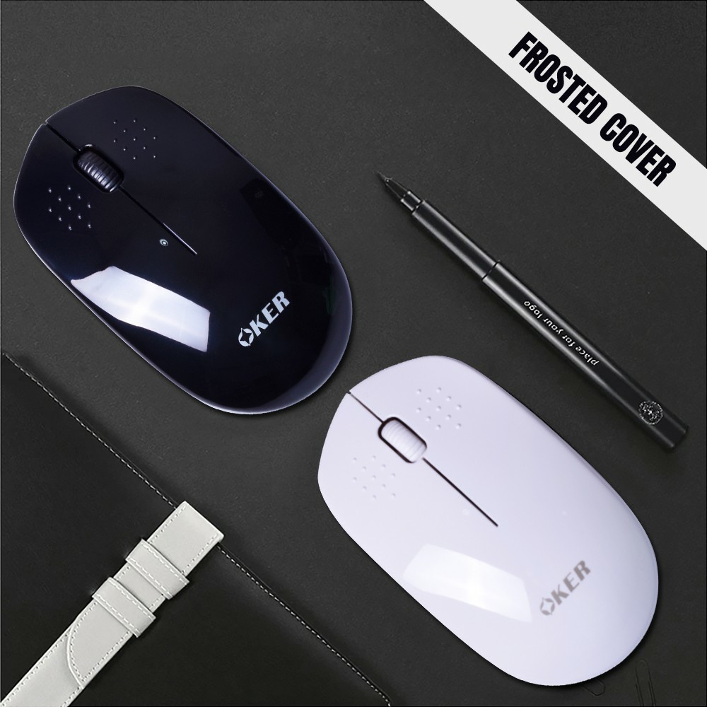 OKER รุ่น M681WIRELESS MOUSE เมาส์ไร้สาย ไร้เสียง(สินค้ามีพร้อมส่ง ...
