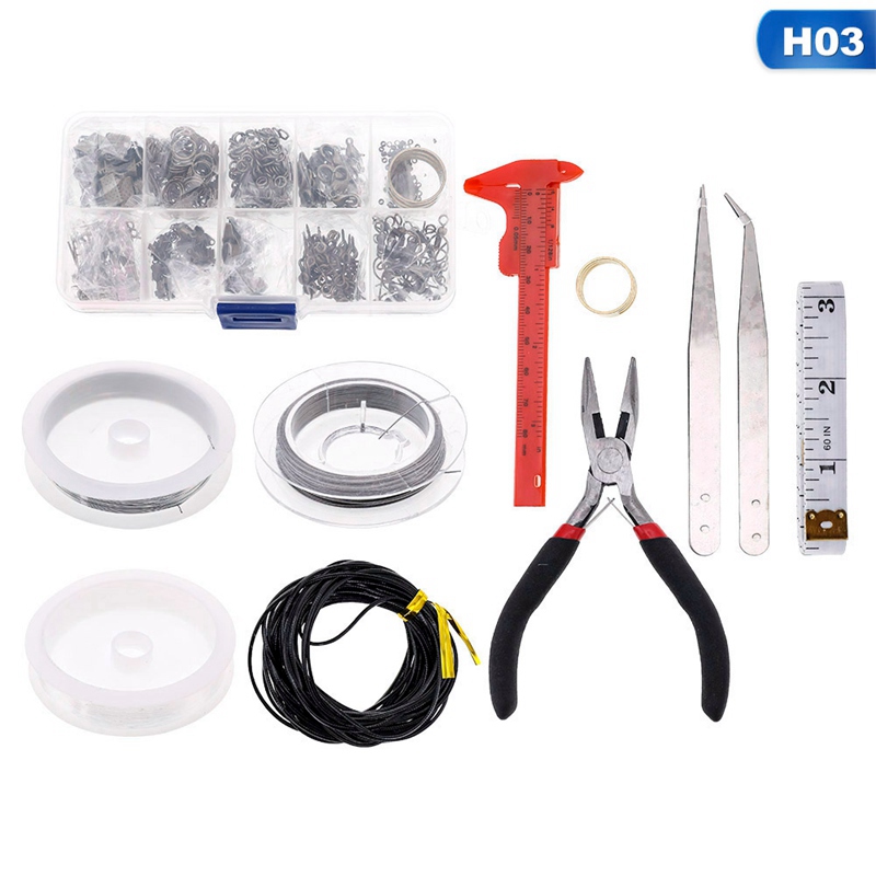Jewelry Wire Craft Making Starter Kits Bracelet Earrings DIY Beading ...