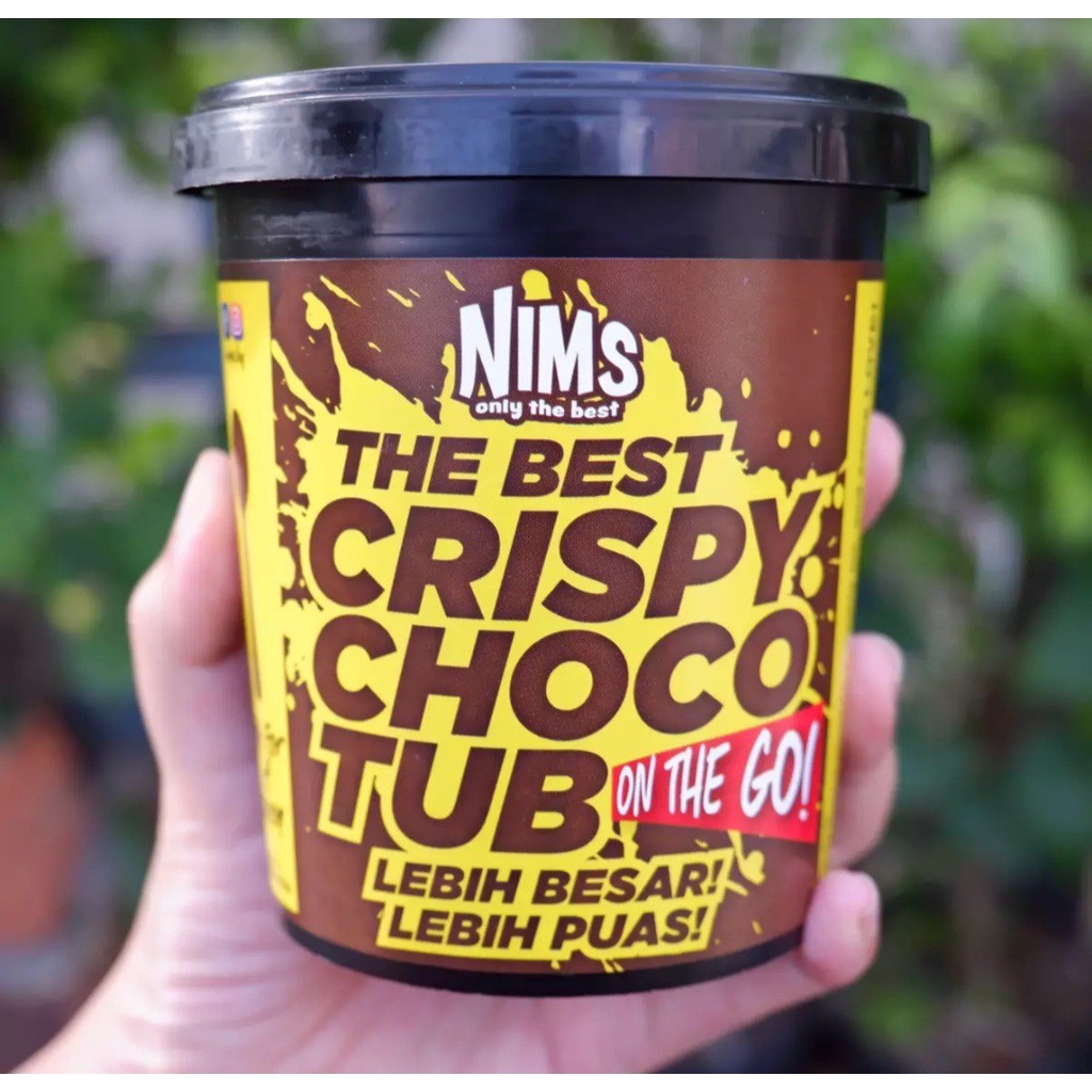 Nims crispy choco tube นำเข้ามาเลเซีย ขนมเคลือบชอคโกแลต ขนมทานเล่น ชอค ...