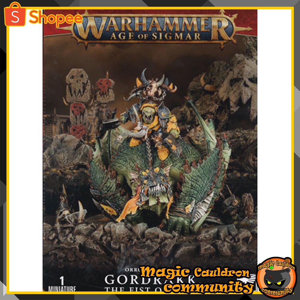 Orruk Warclans Gordrakk The Fist Of Gork Warhammer AOS - magic.cauldron ...