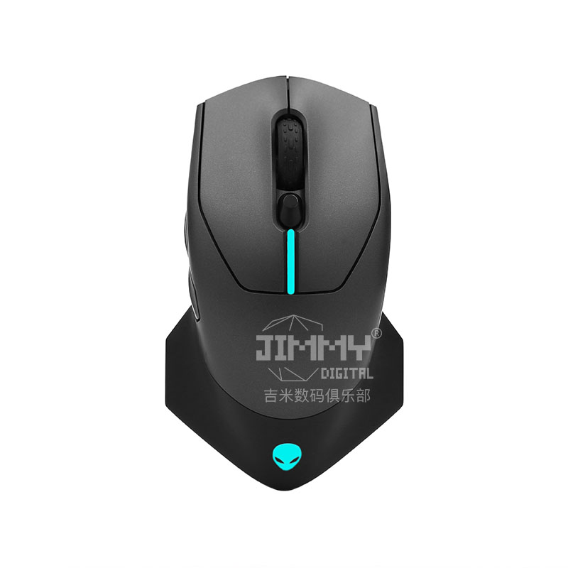 Alienwareคนต่างด้าวใหม่AW310M510M610Mเมาส์เกมสองโหมดแบบมีสายไร้สาย สีดำ ...