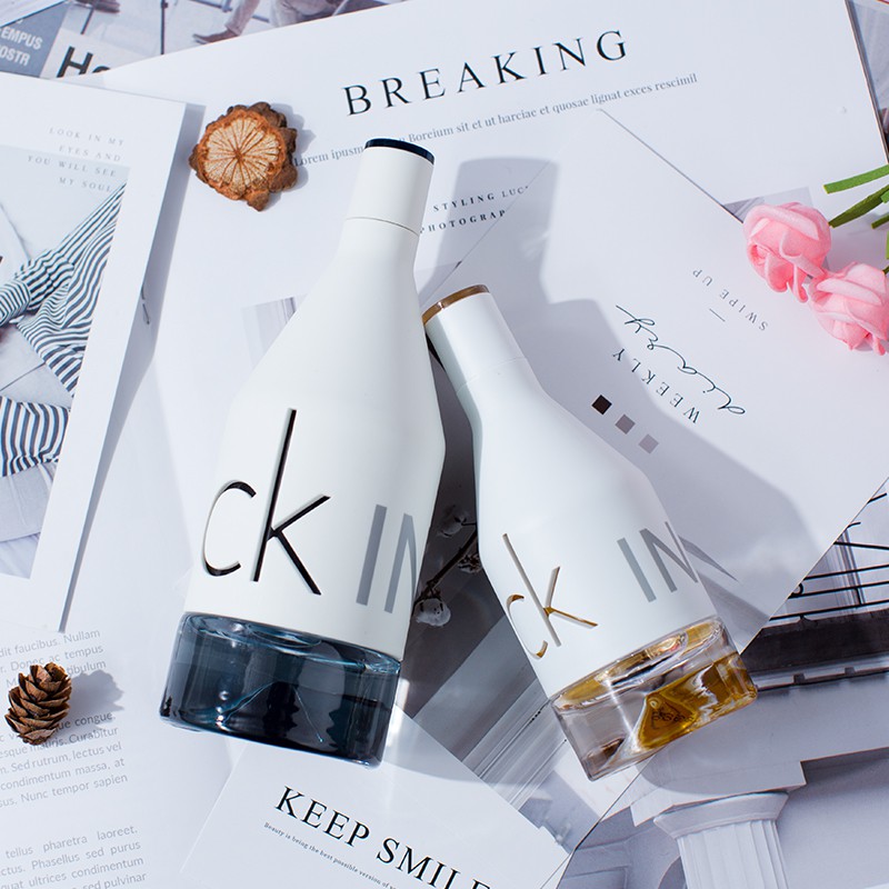 น้ำหอม CKCK Calvin Klein IN2U เพราะคุณชอบน้ำหอมผู้หญิงและผู้ชาย eau de ...