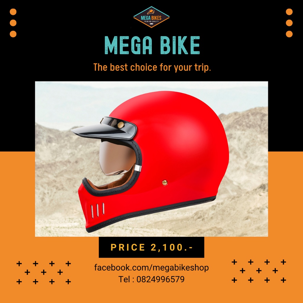 หมวกกันน็อค Bilmola รุ่น RX100 หมวกกันน็อค ทรง คาเฟ่ | Shopee Thailand