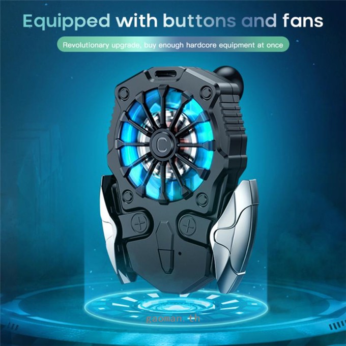2021 New Mobile Phone Usb Game Cooler System Cooling Fan Gamepad Holder ...