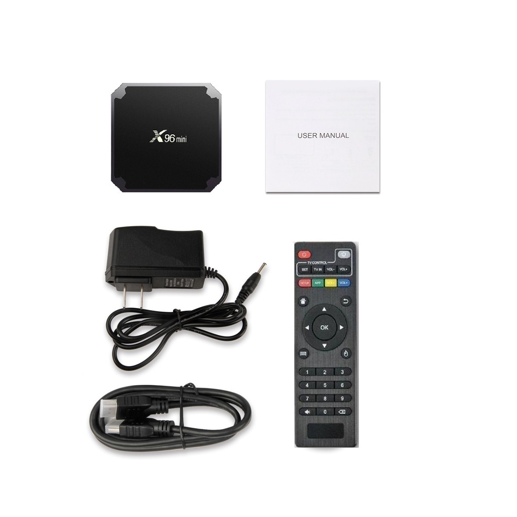 สินค้าของแท้ X96 Mini Amlogic S905W 2GB RAM 16GB ROM Android 9.0 2.4G WiFi 4Kx2K H.265 Android ...
