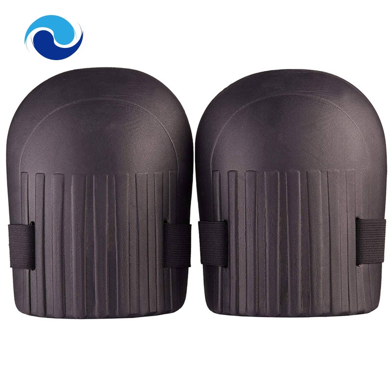 Gardening Knee Pads Protective Gear With Adjustable Straps Black ...