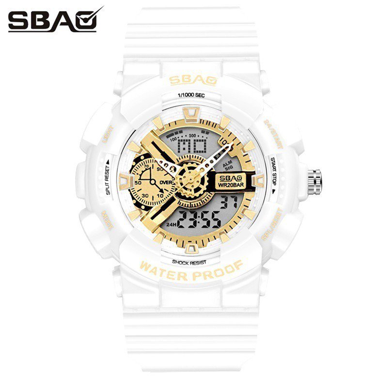 SBAO Brand Man's Woman's Boy Student Sports Watch Male Girl Couple ...