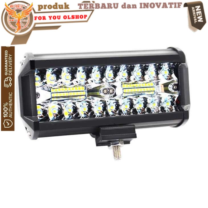 บาร์ไฟสปอตไลท์ LED 120W C81519 4WD 7 นิ้ว สําหรับรถยนต์ ATV SUV ...