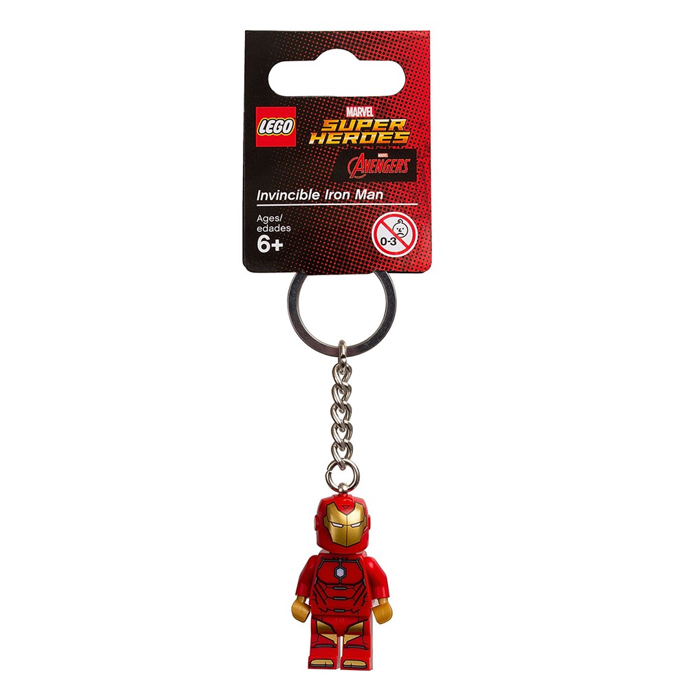 พวงกุญแจ เลโก้แท้ LEGO 853706 Invincible Iron Man Key Chain | Shopee ...