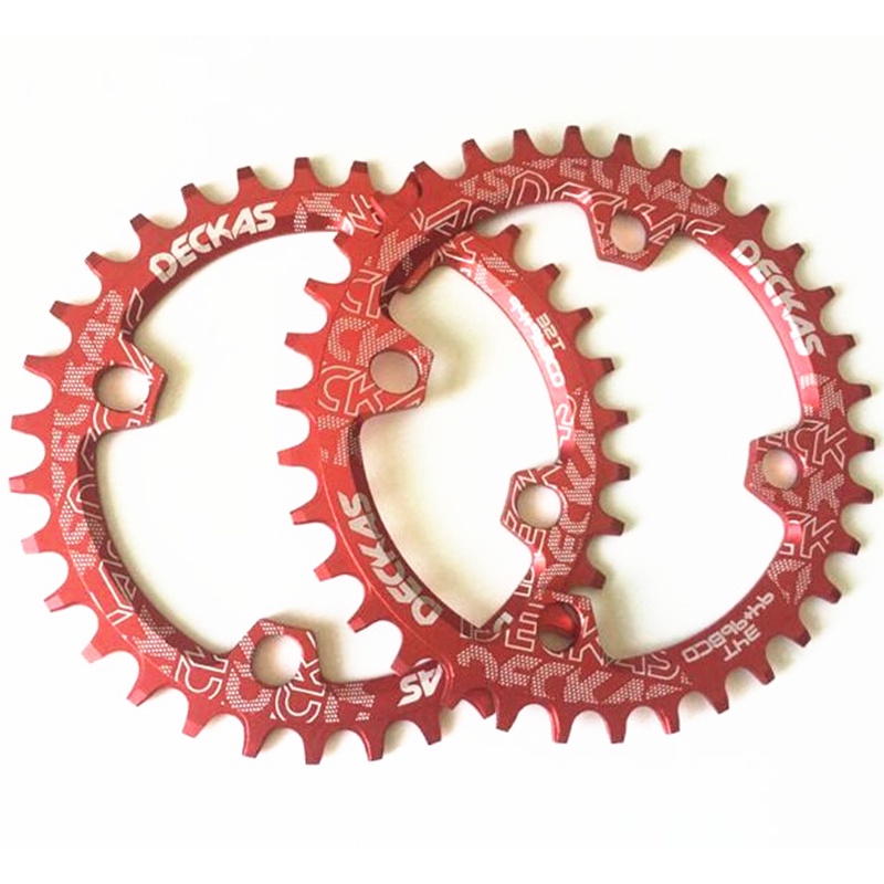 DECKAS 94+96 BCD Bicycle Chainwheel 32T 34T 36T 38T MTB Bike Chainringmountain Crown Round Oval ...