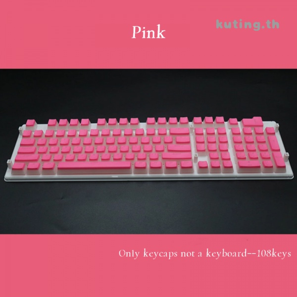 108 Keys OEM PBT Key Cap Transparent Pudding Keycaps For Mechanical ...