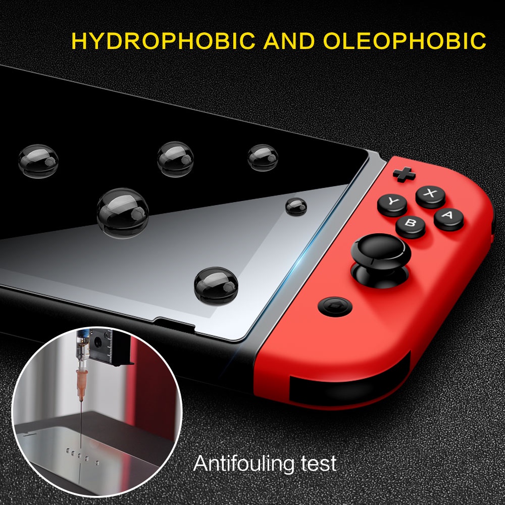 SmartDevil ฟิล์มกระจกนิรภัยกันรอยหน้าจอ ป้องกันรอยนิ้วมือ กันแสงสีฟ้า สําหรับ Nintendo Switch ...
