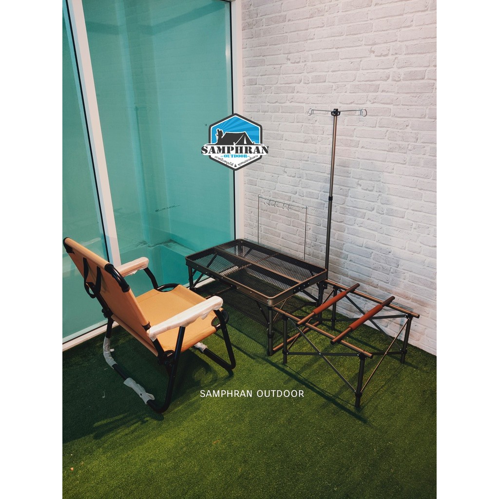 6.6 โต๊ะครัว QuickCamp Full Mesh Kitchen Table(ของแท้จาก Shop Japan) - the_sun_camp - ThaiPick