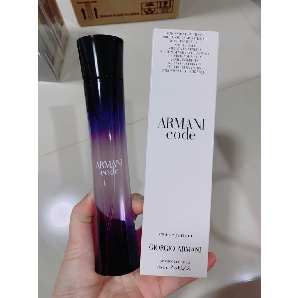 Giorgio Armani Code EDP Women 75 ml. เทสเตอร์ กล่องขาว ...