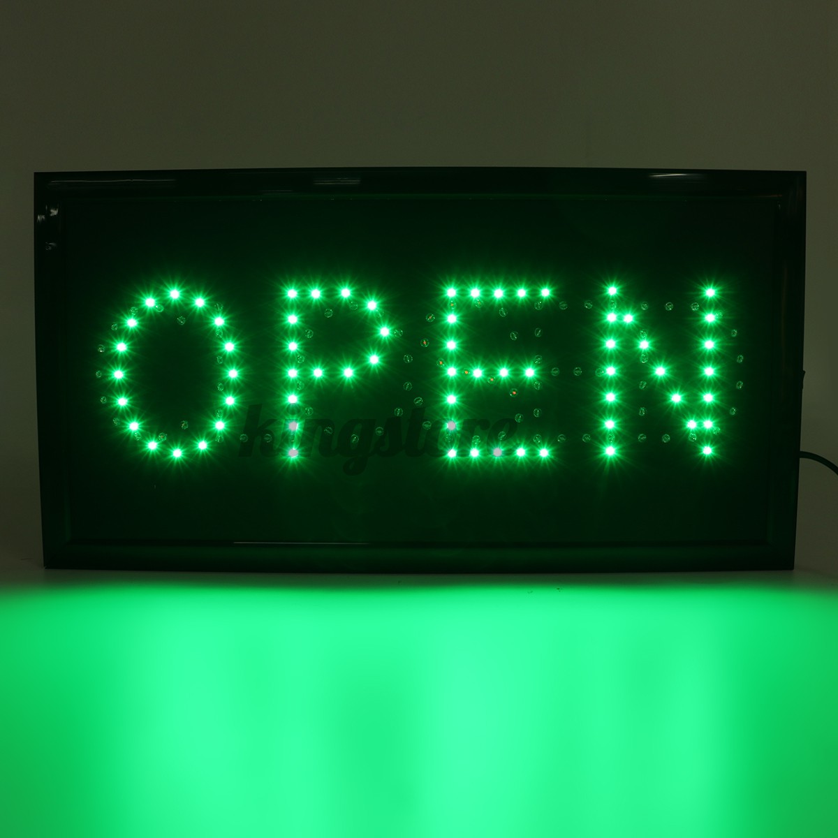 Flashing LED Neon Light Business Sign OPEN CLOSE 2 in 1 Display Cafe ...
