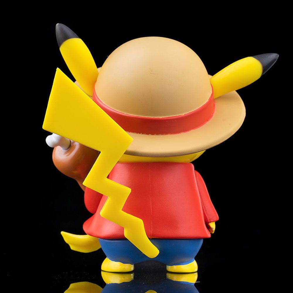 Back2Life โมเดลฟิกเกอร์การ์ตูน Pikachu Luffy Pikachu ขนาดเล็กของเล่น ...