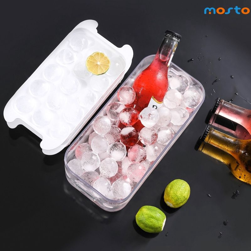 Ready Krabi Frozen Ice Cube Mold Ice Box Ice Tray Quick Freezer With ...