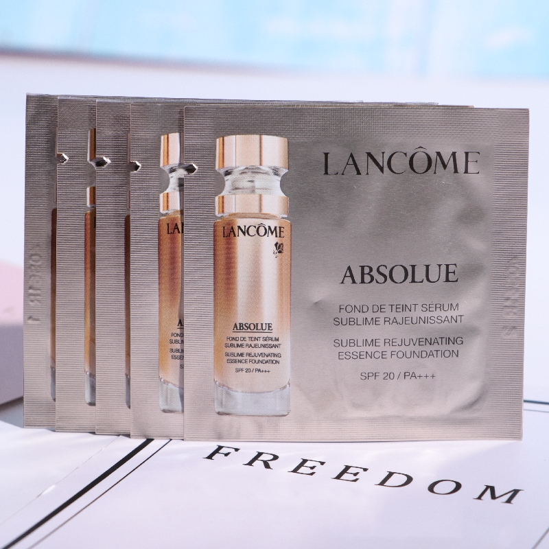 Lancome Jing Pure Essence Essence Liquid Foundationตัวอย่าง1ml * 10ชิ้น ...