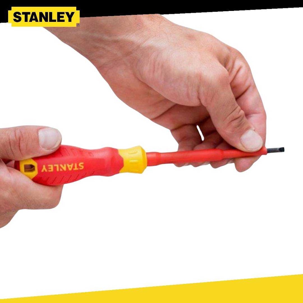 Stanley STMT60175 ชุดไขควงหุ้มฉนวน6ชิ้นไขควงวัดไฟ VDE Screwdriver Set ...