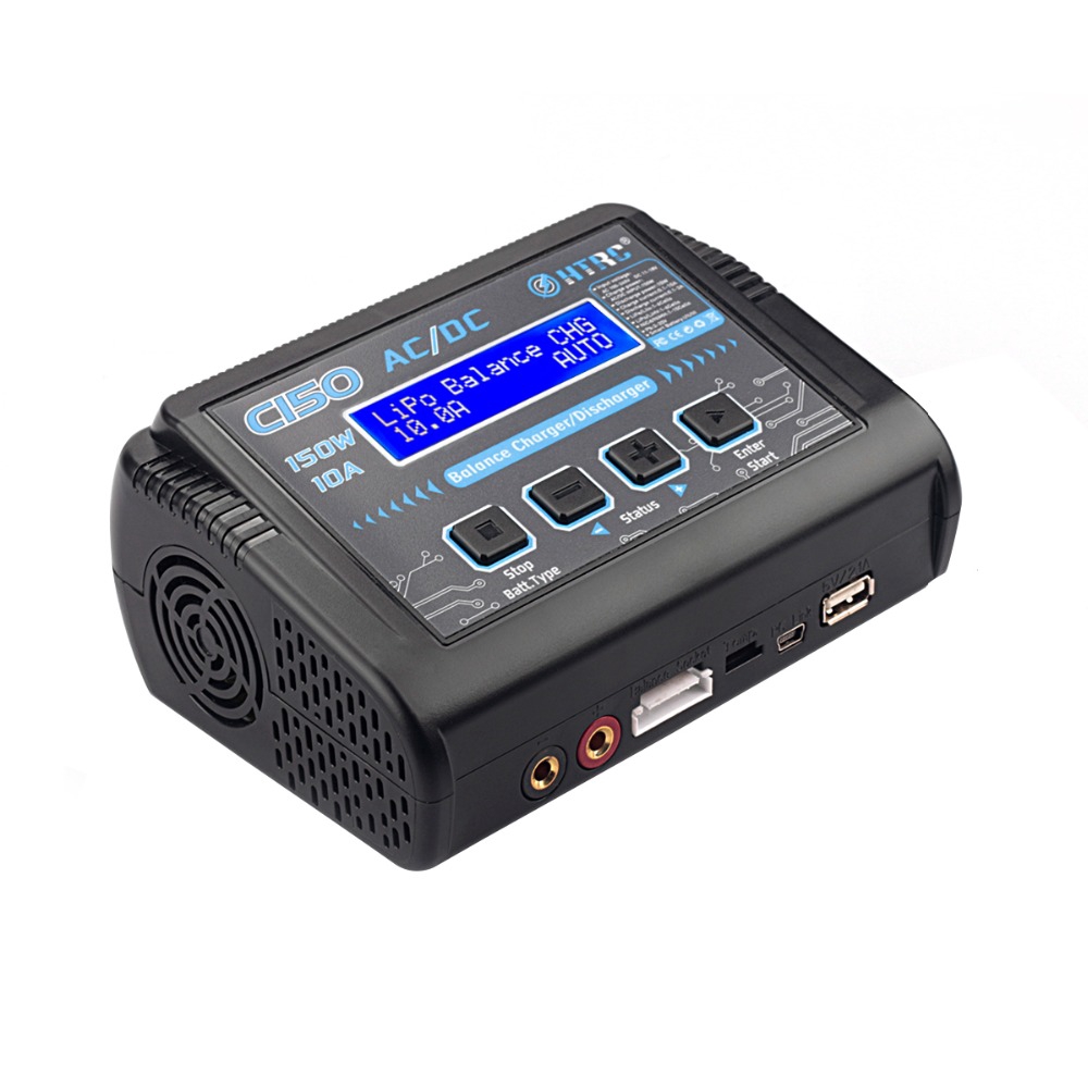 HTRC C150 150W 10A AC/DC Balance Charger Discharger for 1-6S LiPo Battery PCO5 | Shopee Thailand