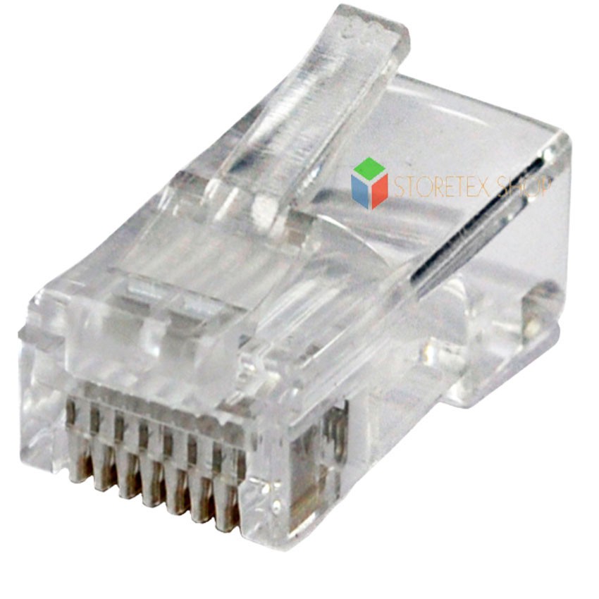 LINK US-1001 CAT 5E RJ45 PLUG High Performance ตัวผู้ 100 ตัว | Shopee Thailand