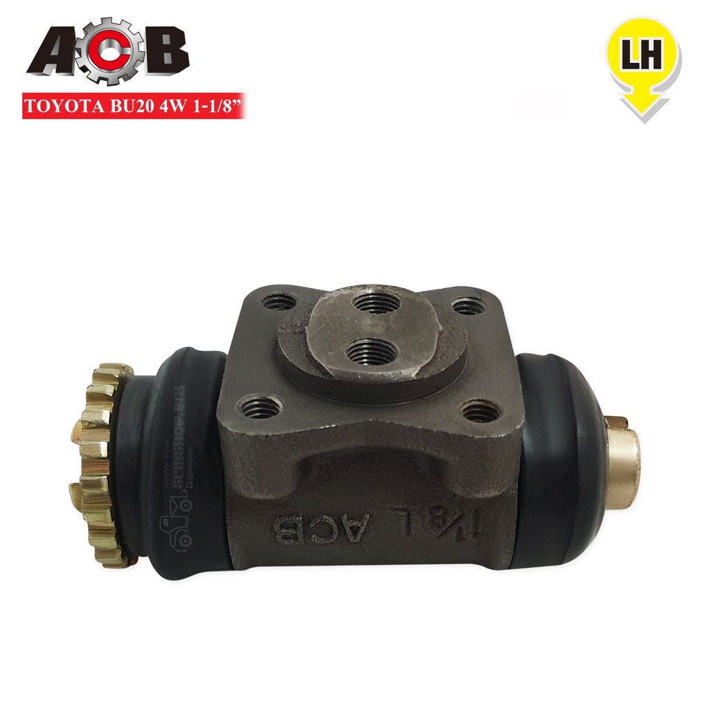 ACB กระบอกเบรคหลัง TOYOTA BU20 4ล้อ 1-1/8นิ้ว LH ข้างซ้าย,ล่าง (47580 ...