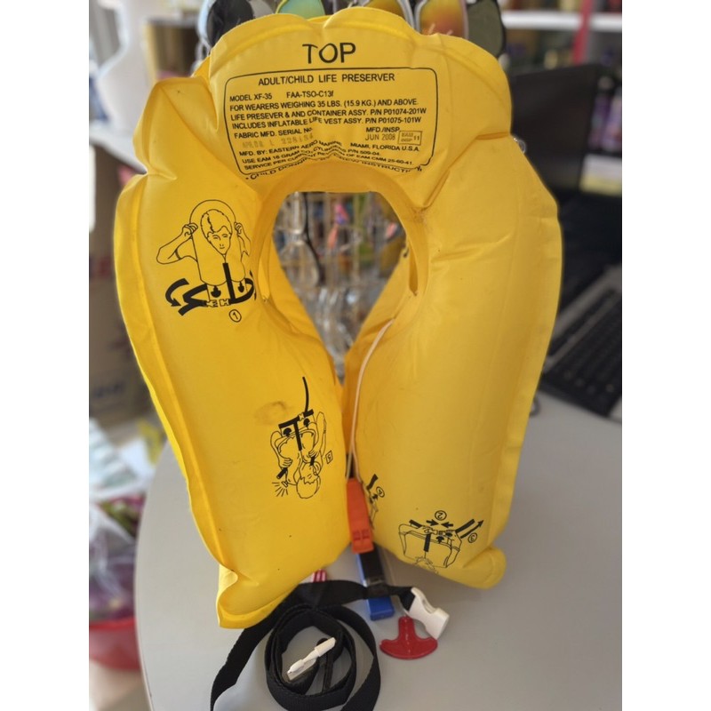 เสื้อชูชีพ (เหมือนบน เครื่องบิน) ชูชีพ life preserver for adult child ...